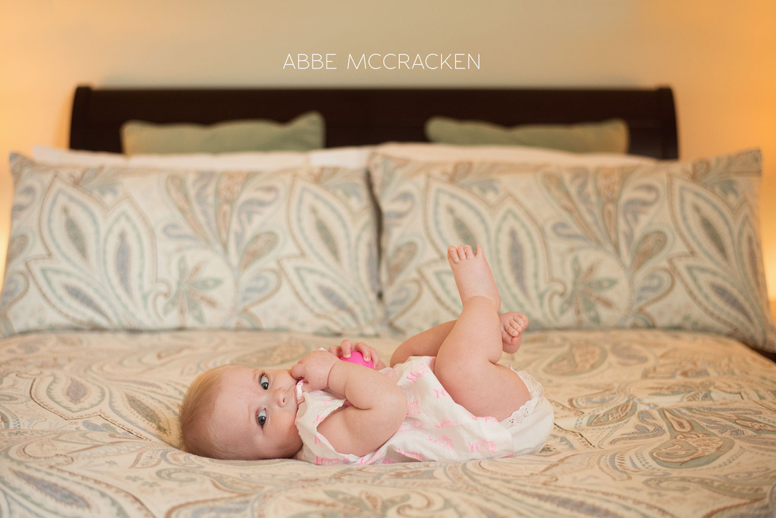 8 Month Old Baby Girl | Charlotte Baby Photographer